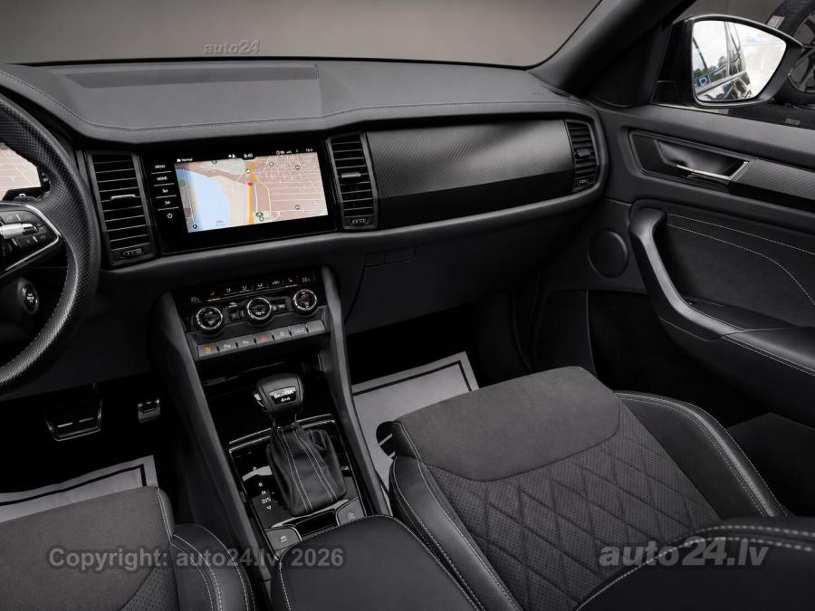 Melns Skoda Kodiaq 2023 Pērnava, ar dzinēja tilpumu 2.00 L un nobraukumu 101 tūkst. km par 34990 €, foto 11 vietnē AUTOMOTO.COM.LV