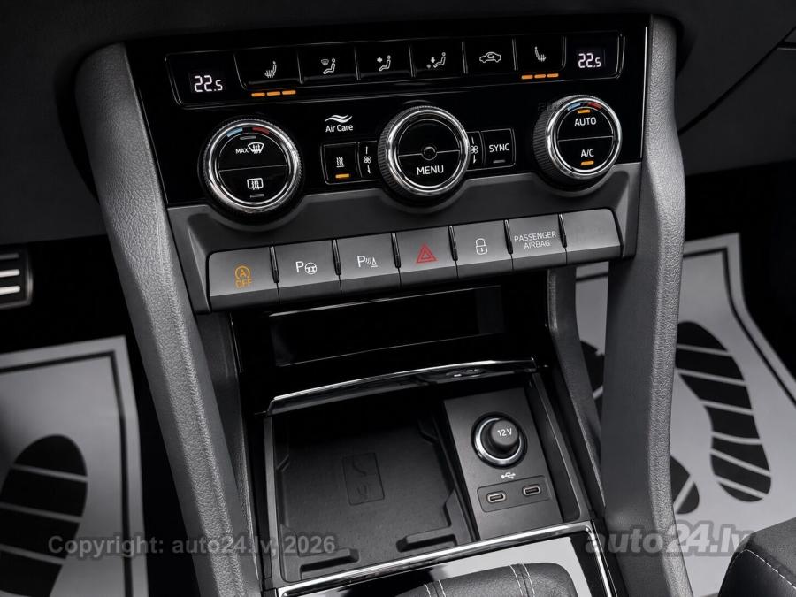 Melns Skoda Kodiaq 2023 Pērnava, ar dzinēja tilpumu 2.00 L un nobraukumu 101 tūkst. km par 34990 €, foto 22 vietnē AUTOMOTO.COM.LV