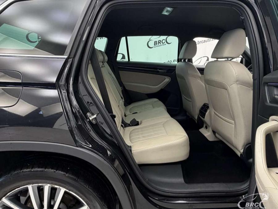 Melns Skoda Kodiaq 2023 Viļņa, ar dzinēja tilpumu 1.98 L un nobraukumu 86 tūkst. km par 30500 €, foto 12 vietnē AUTOMOTO.COM.LV