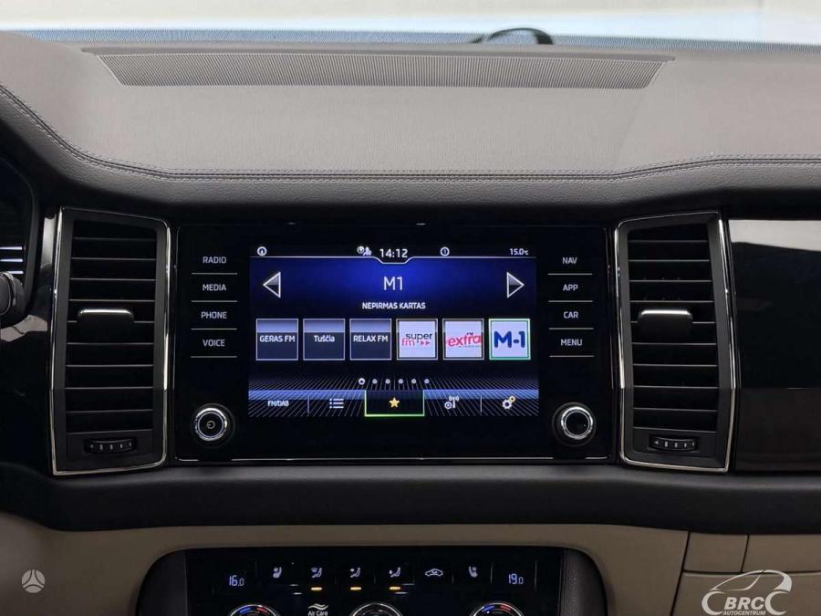 Melns Skoda Kodiaq 2023 Viļņa, ar dzinēja tilpumu 1.98 L un nobraukumu 86 tūkst. km par 30500 €, foto 19 vietnē AUTOMOTO.COM.LV