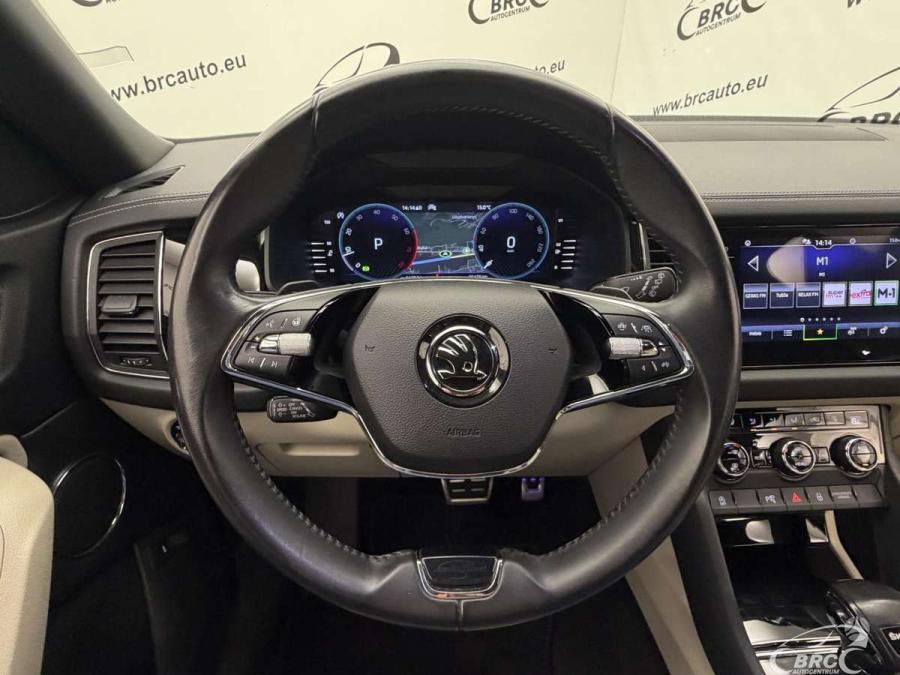 Melns Skoda Kodiaq 2023 Viļņa, ar dzinēja tilpumu 1.98 L un nobraukumu 86 tūkst. km par 30500 €, foto 32 vietnē AUTOMOTO.COM.LV