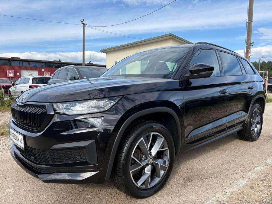 Черный Шкода Kodiaq 2023 в Вильнюс, объемом двигателя 1.97 л и пробегом 214 тыс. км за 25200 €, фото 1 на AUTOMOTO.COM.LV
