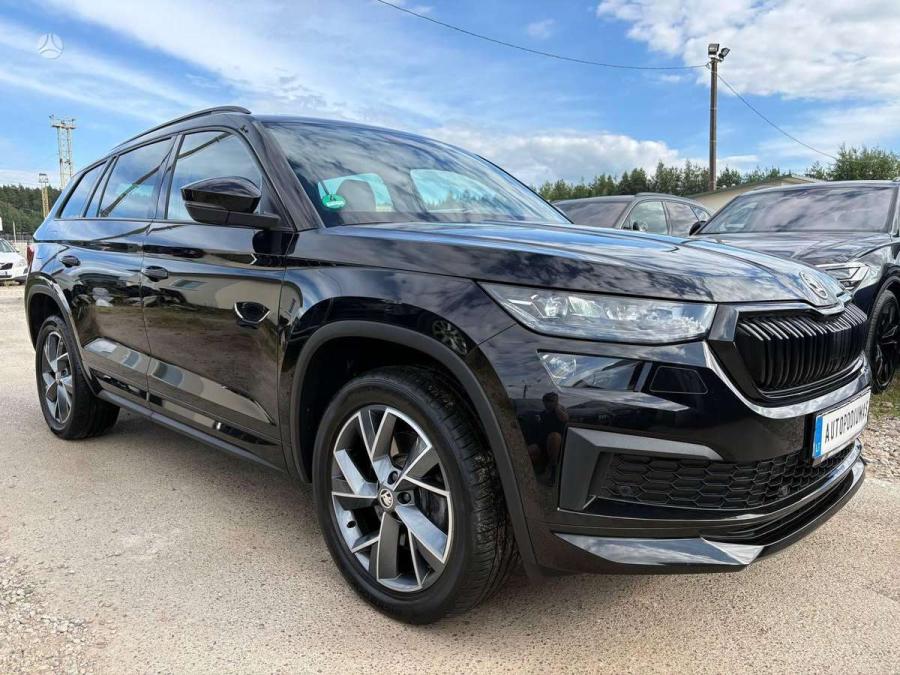 Черный Шкода Kodiaq 2023 в Вильнюс, объемом двигателя 1.97 л и пробегом 214 тыс. км за 25200 €, фото 5 на AUTOMOTO.COM.LV