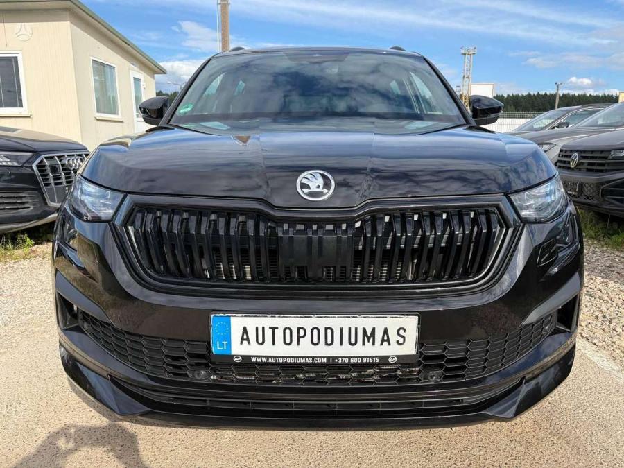 Черный Шкода Kodiaq 2023 в Вильнюс, объемом двигателя 1.97 л и пробегом 214 тыс. км за 25200 €, фото 8 на AUTOMOTO.COM.LV