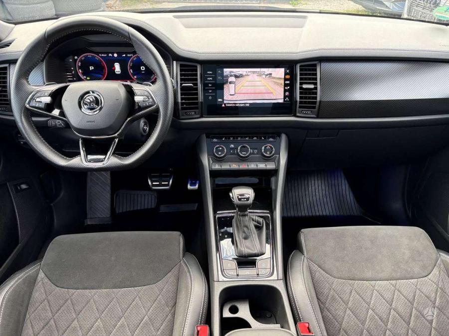 Черный Шкода Kodiaq 2023 в Вильнюс, объемом двигателя 1.97 л и пробегом 214 тыс. км за 25200 €, фото 18 на AUTOMOTO.COM.LV