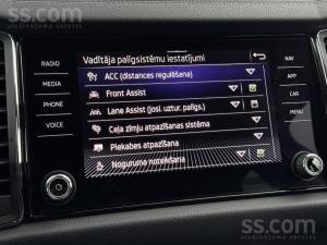 Черный Шкода Kodiaq 2023 в Валмиера, объемом двигателя 2.00 л и пробегом 97 тыс. км за 28500 €, фото 15 на AUTOMOTO.COM.LV