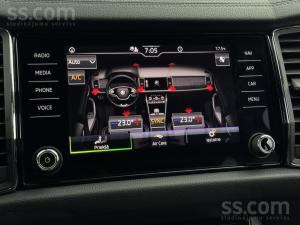 Черный Шкода Kodiaq 2023 в Валмиера, объемом двигателя 2.00 л и пробегом 97 тыс. км за 28500 €, фото 17 на AUTOMOTO.COM.LV