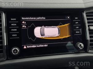 Черный Шкода Kodiaq 2023 в Валмиера, объемом двигателя 2.00 л и пробегом 97 тыс. км за 28500 €, фото 19 на AUTOMOTO.COM.LV