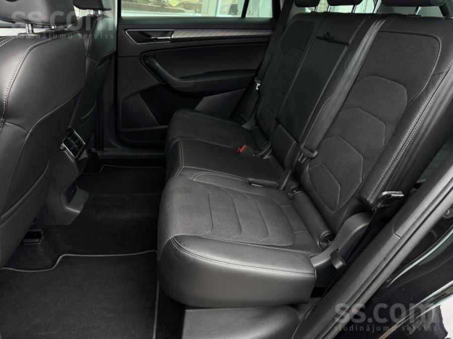 Черный Шкода Kodiaq 2023 в Валмиера, объемом двигателя 2.00 л и пробегом 97 тыс. км за 28500 €, фото 26 на AUTOMOTO.COM.LV