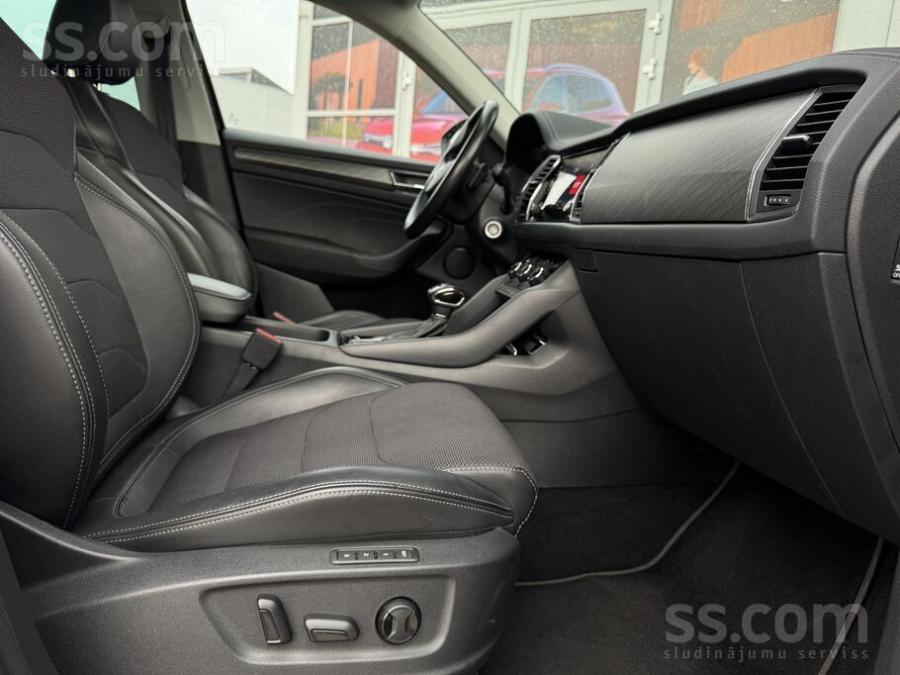 Черный Шкода Kodiaq 2023 в Валмиера, объемом двигателя 2.00 л и пробегом 97 тыс. км за 28500 €, фото 28 на AUTOMOTO.COM.LV