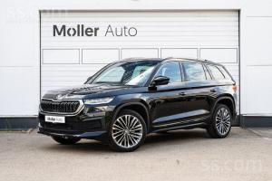Melns Skoda Kodiaq 2023 Rīga, ar dzinēja tilpumu 2.00 L un nobraukumu 132 tūkst. km par 32650 €, foto  vietnē AUTOMOTO.COM.LV