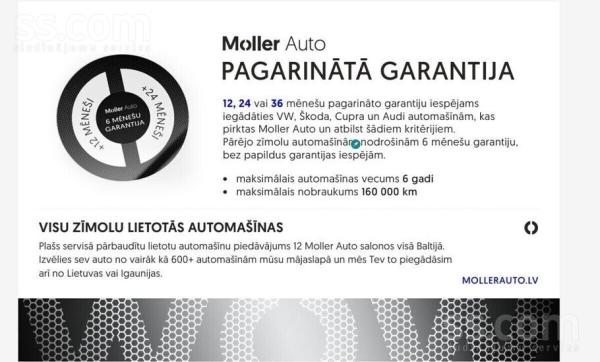 Black Skoda Kodiaq 2023 in Riga, with an engine capacity of 2.00 L and mileage of 132 thousand km for 32650 €, photo 7 on AUTOMOTO.COM.LV