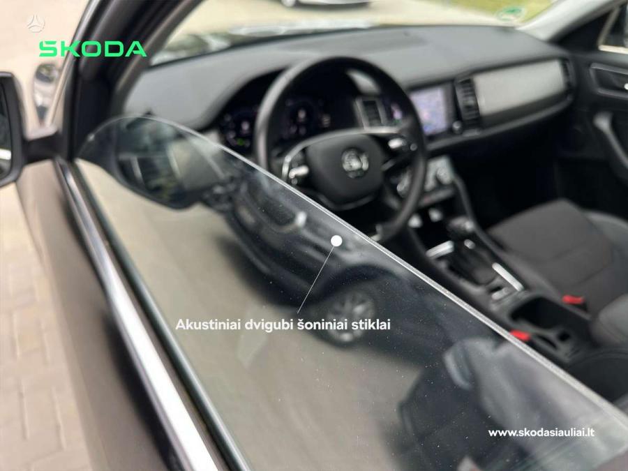 Black Skoda Kodiaq 2023 in Siauliai, with an engine capacity of 1.97 L and mileage of 244 thousand km for 24000 €, photo 10 on AUTOMOTO.COM.LV