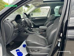 Black Skoda Kodiaq 2023 in Siauliai, with an engine capacity of 1.97 L and mileage of 244 thousand km for 24000 €, photo 14 on AUTOMOTO.COM.LV