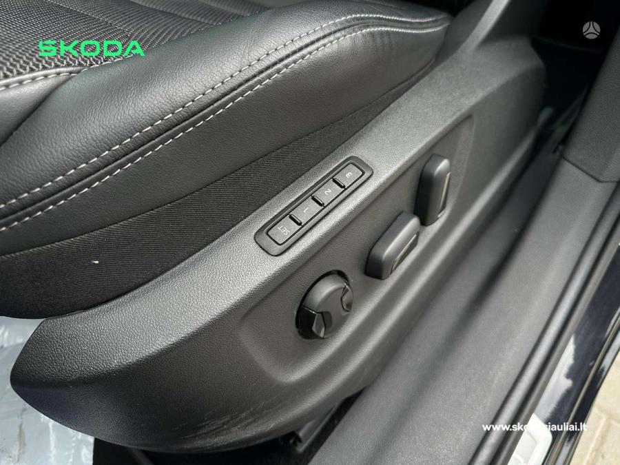 Black Skoda Kodiaq 2023 in Siauliai, with an engine capacity of 1.97 L and mileage of 244 thousand km for 24000 €, photo 15 on AUTOMOTO.COM.LV