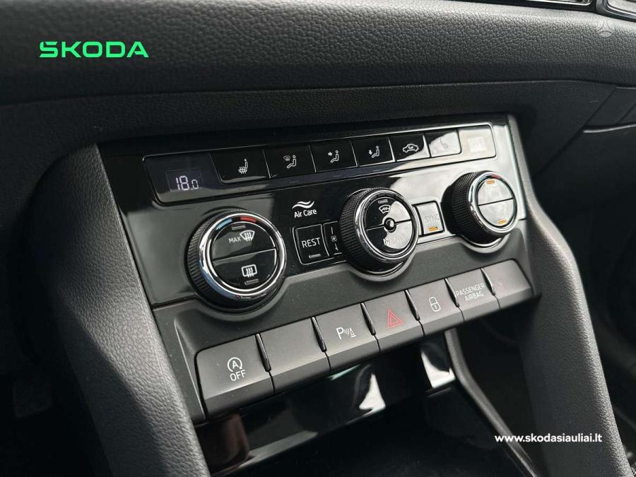 Black Skoda Kodiaq 2023 in Siauliai, with an engine capacity of 1.97 L and mileage of 244 thousand km for 24000 €, photo 35 on AUTOMOTO.COM.LV