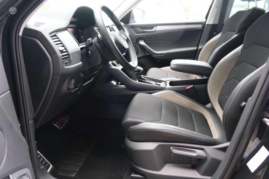Black Skoda Kodiaq 2023 in Vilnius, with an engine capacity of 1.97 L and mileage of 172 thousand km for 23100 €, photo 13 on AUTOMOTO.COM.LV