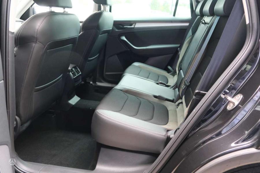 Black Skoda Kodiaq 2023 in Vilnius, with an engine capacity of 1.97 L and mileage of 172 thousand km for 23100 €, photo 14 on AUTOMOTO.COM.LV