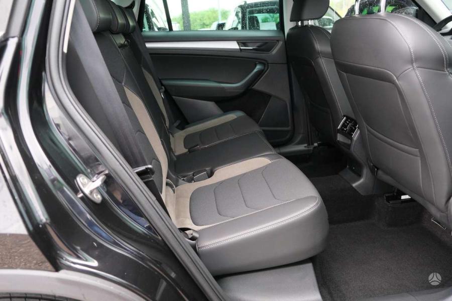 Black Skoda Kodiaq 2023 in Vilnius, with an engine capacity of 1.97 L and mileage of 172 thousand km for 23100 €, photo 15 on AUTOMOTO.COM.LV