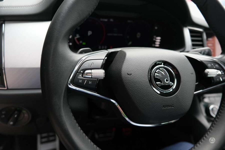 Black Skoda Kodiaq 2023 in Vilnius, with an engine capacity of 1.97 L and mileage of 172 thousand km for 23100 €, photo 24 on AUTOMOTO.COM.LV