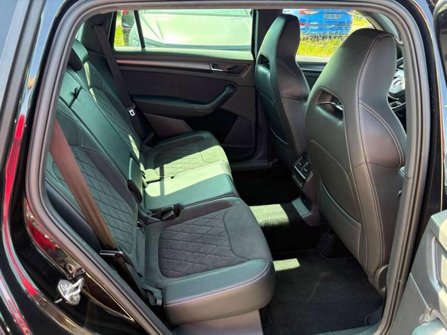 Melns Skoda Kodiaq 2023 Viļņa, ar dzinēja tilpumu 1.97 L un nobraukumu 198 tūkst. km par 23400 €, foto 15 vietnē AUTOMOTO.COM.LV