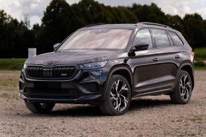 Черный Шкода Kodiaq 2023 в Каунас, объемом двигателя 1.98 л и пробегом 80 тыс. км за 36000 €, фото 3 на AUTOMOTO.COM.LV