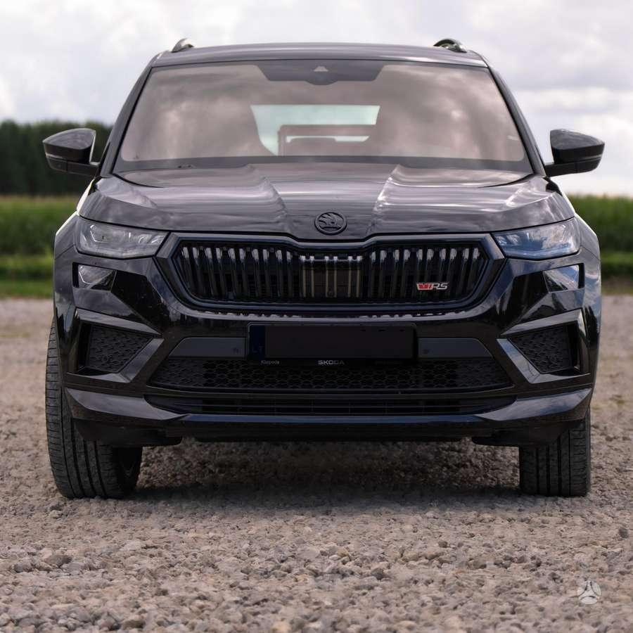 Черный Шкода Kodiaq 2023 в Каунас, объемом двигателя 1.98 л и пробегом 80 тыс. км за 36000 €, фото 4 на AUTOMOTO.COM.LV