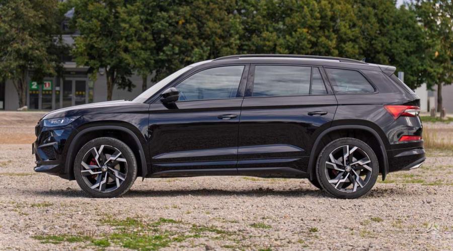 Черный Шкода Kodiaq 2023 в Каунас, объемом двигателя 1.98 л и пробегом 80 тыс. км за 36000 €, фото 6 на AUTOMOTO.COM.LV