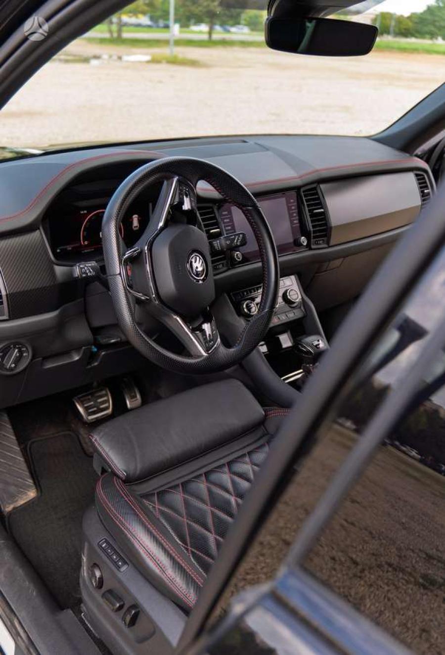 Черный Шкода Kodiaq 2023 в Каунас, объемом двигателя 1.98 л и пробегом 80 тыс. км за 36000 €, фото 9 на AUTOMOTO.COM.LV