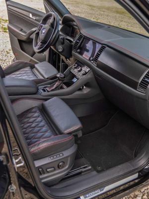 Черный Шкода Kodiaq 2023 в Каунас, объемом двигателя 1.98 л и пробегом 80 тыс. км за 36000 €, фото 10 на AUTOMOTO.COM.LV