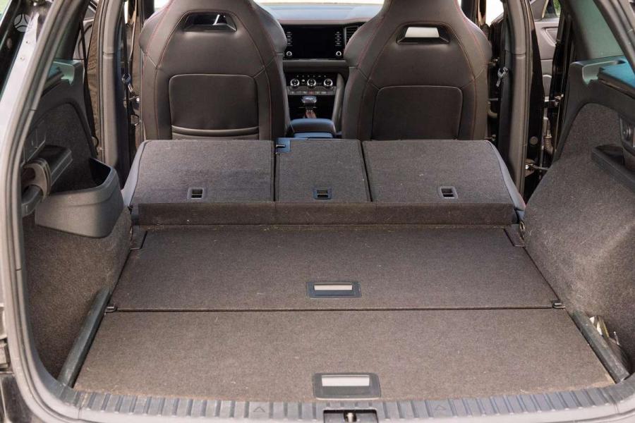 Черный Шкода Kodiaq 2023 в Каунас, объемом двигателя 1.98 л и пробегом 80 тыс. км за 36000 €, фото 13 на AUTOMOTO.COM.LV