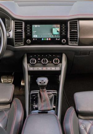 Черный Шкода Kodiaq 2023 в Каунас, объемом двигателя 1.98 л и пробегом 80 тыс. км за 36000 €, фото 15 на AUTOMOTO.COM.LV