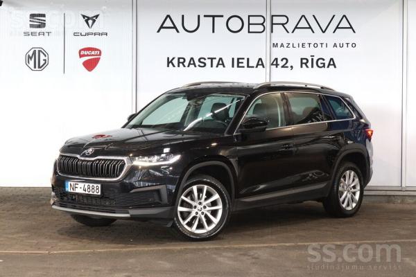 Шкода Kodiaq 2023 в Рига на AUTOMOTO.COM.LV Черный Шкода Kodiaq 2023 в Рига, объемом двигателя 2.00 л и пробегом 92 тыс. км за 26490 €, фото 1 на AUTOMOTO.COM.LV