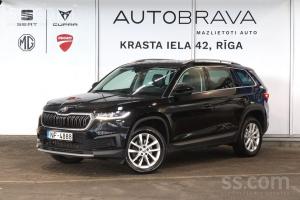 Черный Шкода Kodiaq 2023 в Рига, объемом двигателя 2.00 л и пробегом 92 тыс. км за 26490 €, фото  на AUTOMOTO.COM.LV