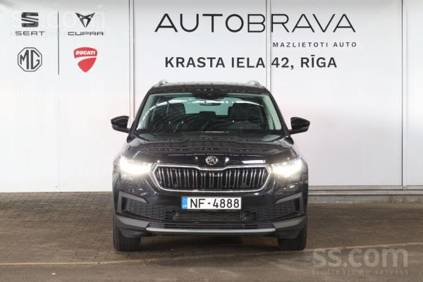 Шкода Kodiaq 2023 в Рига на AUTOMOTO.COM.LV Черный Шкода Kodiaq 2023 в Рига, объемом двигателя 2.00 л и пробегом 92 тыс. км за 26490 €, фото 3 на AUTOMOTO.COM.LV