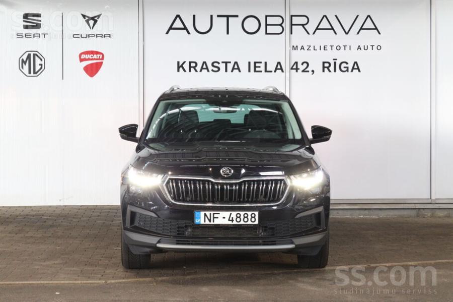 Melns Skoda Kodiaq 2023 Rīga, ar dzinēja tilpumu 2.00 L un nobraukumu 92 tūkst. km par 26490 €, foto 3 vietnē AUTOMOTO.COM.LV