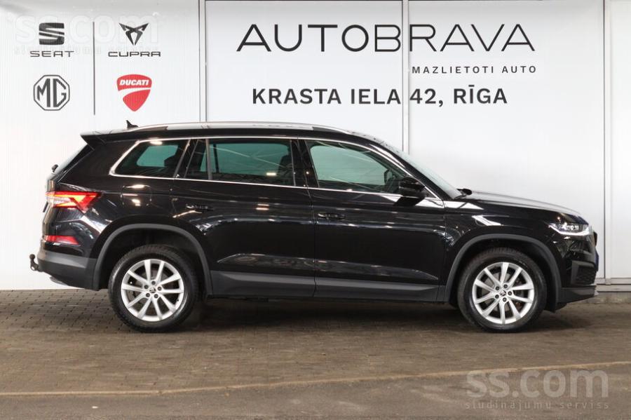 Melns Skoda Kodiaq 2023 Rīga, ar dzinēja tilpumu 2.00 L un nobraukumu 92 tūkst. km par 26490 €, foto 6 vietnē AUTOMOTO.COM.LV