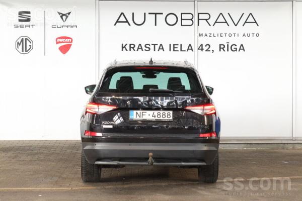 Шкода Kodiaq 2023 в Рига на AUTOMOTO.COM.LV Черный Шкода Kodiaq 2023 в Рига, объемом двигателя 2.00 л и пробегом 92 тыс. км за 26490 €, фото 8 на AUTOMOTO.COM.LV