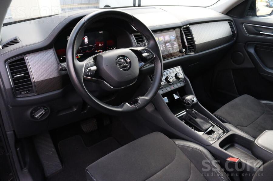 Melns Skoda Kodiaq 2023 Rīga, ar dzinēja tilpumu 2.00 L un nobraukumu 92 tūkst. km par 26490 €, foto 10 vietnē AUTOMOTO.COM.LV