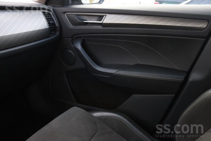 Melns Skoda Kodiaq 2023 Rīga, ar dzinēja tilpumu 2.00 L un nobraukumu 92 tūkst. km par 26490 €, foto 24 vietnē AUTOMOTO.COM.LV