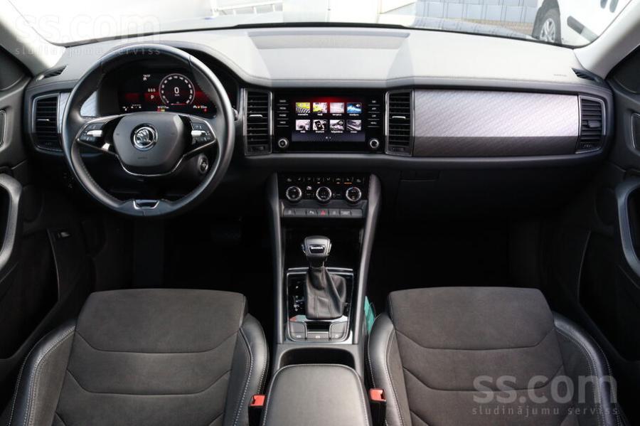 Melns Skoda Kodiaq 2023 Rīga, ar dzinēja tilpumu 2.00 L un nobraukumu 92 tūkst. km par 26490 €, foto 26 vietnē AUTOMOTO.COM.LV