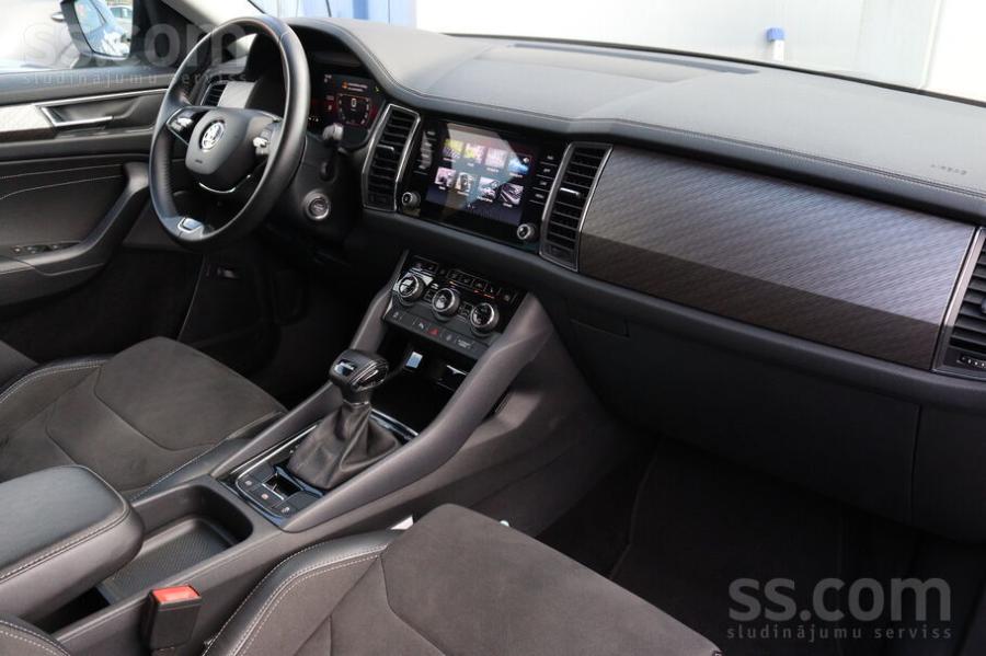 Melns Skoda Kodiaq 2023 Rīga, ar dzinēja tilpumu 2.00 L un nobraukumu 92 tūkst. km par 26490 €, foto 28 vietnē AUTOMOTO.COM.LV