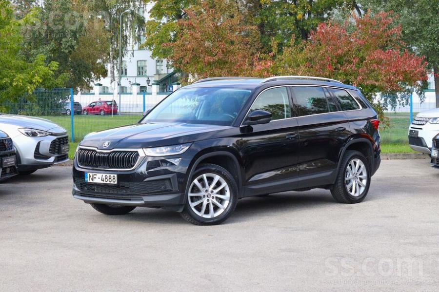 Melns Skoda Kodiaq 2023 Rīga, ar dzinēja tilpumu 2.00 L un nobraukumu 92 tūkst. km par 26490 €, foto 31 vietnē AUTOMOTO.COM.LV