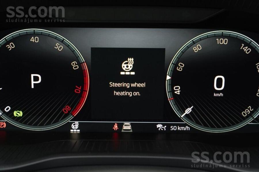 Black Skoda Kodiaq 2023 in Riga, with an engine capacity of 1.50 L and mileage of 125 thousand km for 28650 €, photo 16 on AUTOMOTO.COM.LV
