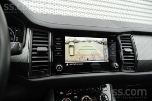 Black Skoda Kodiaq 2023 in Riga, with an engine capacity of 1.50 L and mileage of 125 thousand km for 28650 €, photo 24 on AUTOMOTO.COM.LV