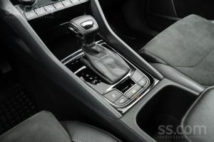 Black Skoda Kodiaq 2023 in Riga, with an engine capacity of 1.50 L and mileage of 125 thousand km for 28650 €, photo 26 on AUTOMOTO.COM.LV