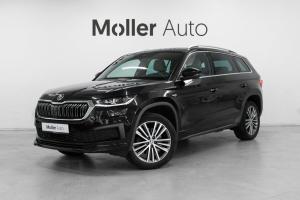 Melns Skoda Kodiaq 2023 Viļņa, ar dzinēja tilpumu 2.00 L un nobraukumu 77 tūkst. km par 35900 €, foto  vietnē AUTOMOTO.COM.LV