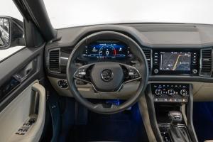 Черный Шкода Kodiaq 2023 в Вильнюс, объемом двигателя 2.00 л и пробегом 77 тыс. км за 35900 €, фото 10 на AUTOMOTO.COM.LV