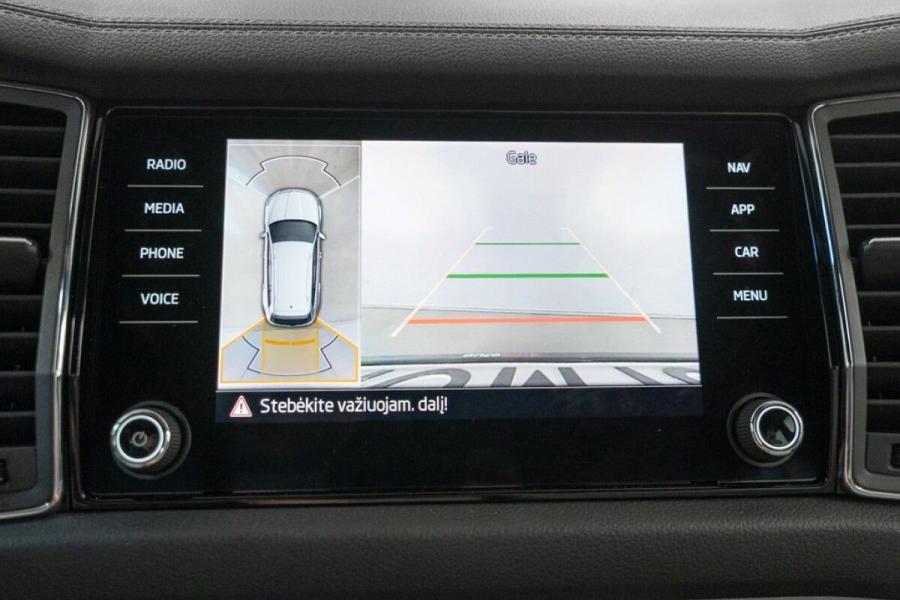Черный Шкода Kodiaq 2023 в Вильнюс, объемом двигателя 2.00 л и пробегом 77 тыс. км за 35900 €, фото 14 на AUTOMOTO.COM.LV