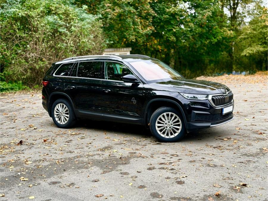 Черный Шкода Kodiaq 2023 в Каунас, объемом двигателя 2.00 л и пробегом 66 тыс. км за 29600 €, фото 8 на AUTOMOTO.COM.LV